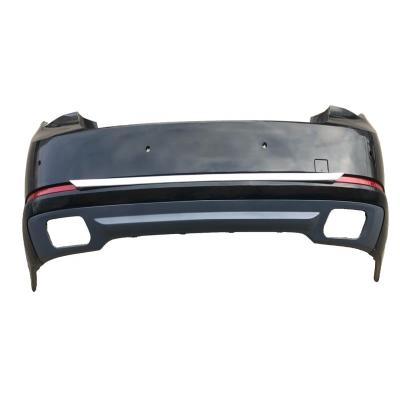 China Classic High Quality 7 Series F01 F02 F04 LCI Rear Bumper Surrounded Guard Bar Lower Lip Dual Exhaust Spoiler for BMW for sale