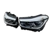 China High Quality New 6GT Series G32LCI Front Left and Right Double LED Headlights Automatic Steering Follow Auxiliary Lamps for BMW for sale