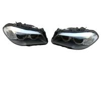 China Classic Best-selling 5 Series F10F11F18LCI Front Hernia Headlights LED Steering Lights HID Angel Eyes Day Running Lights for BMW for sale