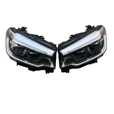 China New Best-selling 5 Series G30 G31 G38 Front Full LED Headlamp High with AHL Follow Steering Headlamp Spoon Daily Line for BMW for sale