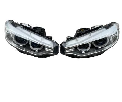 China Classic Hit 4 Series F32F33F36LCI Headlights HID Angel Eyes Day Running Lights AHL Steering Assist System Hernia Lights for BMW for sale