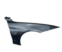 China Classic Bestseller 4 Series F32 F33 F36LCI Front Leaf Plate Surrounded Fender Plate Smoked Black Chrome Trim Tuyere for bmw for sale