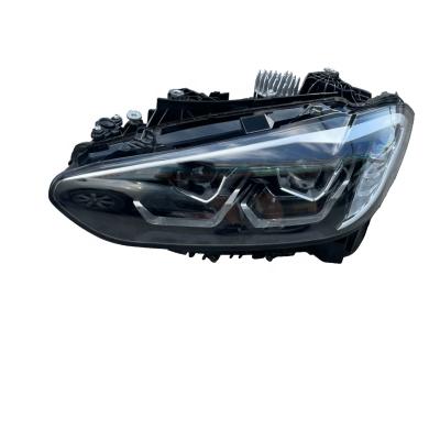 China New High Quality 4 Series G22 G23 G26 Front Left and Right LED Headlights Angel Circle Steering Auxiliary Lights for BMW for sale
