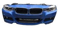 China The Classic Hit 3 Series F30F31F35LCI Front Assembly Front Mouth Front Face Surrounded Bumper MT Nozzles Intake Grille for BMW for sale