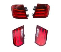 China Classic Hit 3 Series F30F31F35LCI Rear Inner and Outer Taillights LED Steering Brake Profile Display Smoky Red for BMW for sale