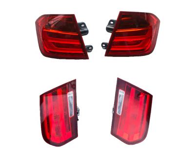 China Classic Hit 3 Series F30F31F35LCI Rear Inner and Outer Taillights LED Steering Brake Profile Display Smoky Red for BMW for sale