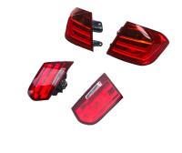 China Classic Hit 3 Series F30F31F35LCI Rear Inner and Outer Taillights LED Steering Brake Profile Display Smoky Red for BMW for sale