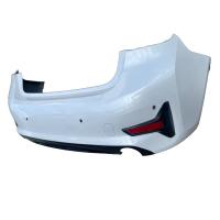 China Classic Style 3 Series G20 G28 LCI Rear Sport Style Bumper Surrounded Guard bar Rear Lower Lip Jaw Spoiler for BMW for sale