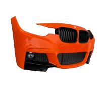 China Classic Style 3 Series F30F31F35 LCI Front Sports Style Bumper Surrounded Guard Fumigated Black Air Intake Grille Tuyere for BMW for sale