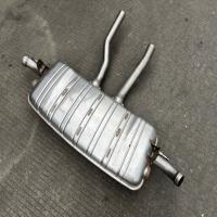 China Classic High Quality Cayenne 92A Rear Muffler Exhaust Pipe Dual Outlet Tailpipe Decorative Cover Ternary Catalysis for Porsche for sale
