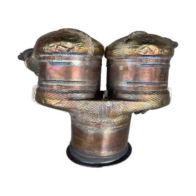 China Exhaust Pipe of the New High Quality Cayenne 9YA Engine Exhaust Ternary Catalytic Converter Exhaust Gas Purifier for Porsche for sale