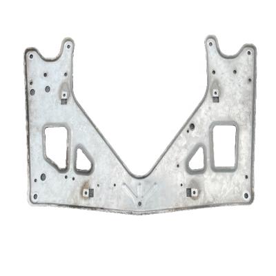 China The New High Quality Paramera 971 Front Engine Joist protection Plate Aluminum Fender Reinforcement Plate for Porsche for sale