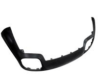 China The New High-quality Panamera 971.1  Rear Bumper Lower Spoiler Exhaust Tailpipe Cover Is Black Matte Paint for Porsche for sale