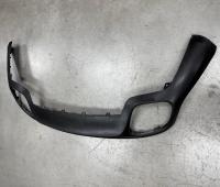China The New High-quality Panamera 971.1  Rear Bumper Lower Spoiler Exhaust Tailpipe Cover Is Black Matte Paint for Porsche for sale