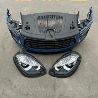 China Classic High QualityMacan95B Front Bumper Assembly Front Face Anti-collision Beam Grille Tuyere Center Mesh Assembly for Porsche for sale