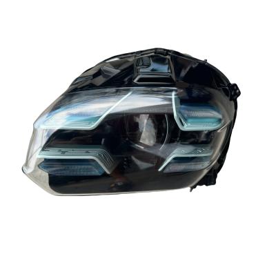 China The New High Quality Taycan Y1A 9J1  Front Left and Right LED Headlights Blue Light with Dot Beam Automatic Steering for Porsche for sale