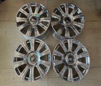 China Classic High-quality Ghost RR4 Front and Rear 21-inch Aluminum Wheels in Chrome Finish with Floating Covers for Rolls-Royce for sale