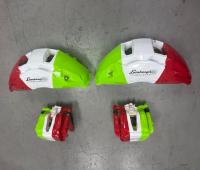 China New High-quality URUS Front and Rear Brake Calipers with 10-piston Calipers and Carbon-ceramic Brake Discs for Lamborghini for sale
