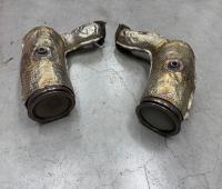 China New High-quality URUS Engine Left and Right Three-way Catalytic Exhaust Purifier Oxygen Sensor Exhaust Pipe for Lamborghini for sale