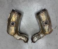 China New High-quality URUS Engine Left and Right Three-way Catalytic Exhaust Purifier Oxygen Sensor Exhaust Pipe for Lamborghini for sale