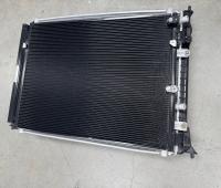 China Classic High-quality Flying Spur 3W Front Engine Radiator Condenser Auxiliary Radiator Electronic Fan  for Bentley for sale