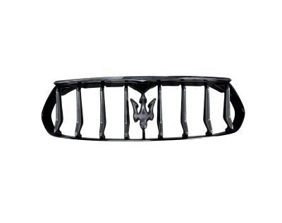 China The Classic High Quality Levante M161 Front Bumper Intake Grille Medium Screen Chrome Trim Marks the Camera Seat  for Maserati for sale