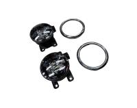 China The Classic High Quality Levante M161 Front Left and Right Bumper Fog Lights LED Spotlight Type Light Chrome Cover  for Maserati for sale