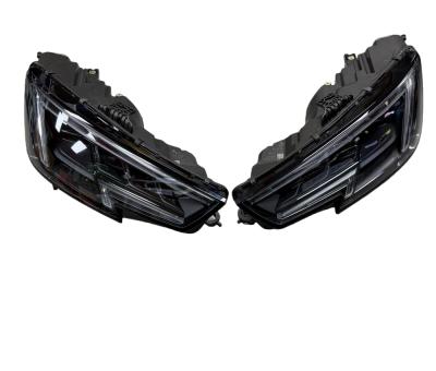 China The New High-quality RS4  Features Blacked-out LED Headlights with Dot matrix Beams on Both the Front and Left Sides for Audi for sale