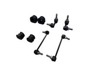 China Classic High Quality GTR R35 Front and Rear Balance Rod Boom Buffer Rubber Ball Head Anti-tilt Rod Connection Rod for Nissan for sale