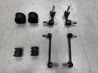 China Classic High Quality GTR R35 Front and Rear Balance Rod Boom Buffer Rubber Ball Head Anti-tilt Rod Connection Rod for Nissan for sale