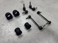China Classic High Quality GTR R35 Front and Rear Balance Rod Boom Buffer Rubber Ball Head Anti-tilt Rod Connection Rod for Nissan for sale