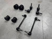 China Classic High Quality GTR R35 Front and Rear Balance Rod Boom Buffer Rubber Ball Head Anti-tilt Rod Connection Rod for Nissan for sale