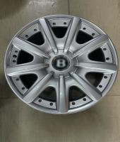 China Classic High-quality Flying Spur 3W4W 19-inch Aluminum Alloy Wheels and Multi-spoke 3-piece Forged Aluminum Rims for Bentley for sale