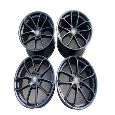 China New High Quality Cayman Series 982 Front and Rear Aluminum Alloy Wheels Forged Without Repair of Genuine Steel for Porsche Rings for sale