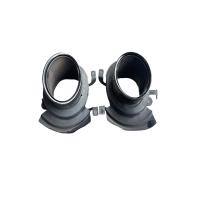 China The Classic High Quality Carrera 992 Sports Exhaust Trim Cover Is Smoked Black and the Tail Throat Is Illuminated for Porsche for sale