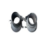 China The Classic High Quality Carrera 992 Sports Exhaust Trim Cover Is Smoked Black and the Tail Throat Is Illuminated for Porsche for sale