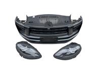 China The Classic High-quality Macan 95B Front Face Assembly, Lamp, Bumper, Radiator, Anti-collision Beam, Fan Frame for Porsche for sale