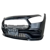 China New Hot-selling GT Series W290AMG Front Bumper Assembly Sports Grille Large Medium Mesh Smoked Black Frieze for Mercedes-Benz for sale