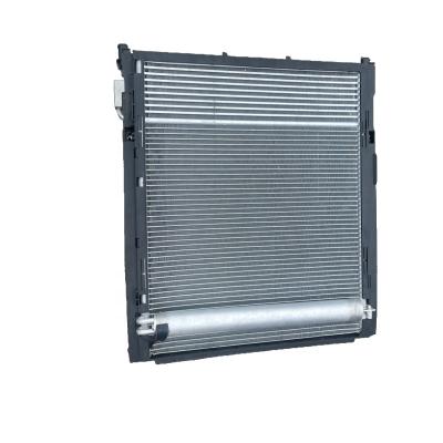 China Classic Style GLS System W166 Front Water Tank Radiator Air Conditioning Cooling Net Electronic Fan for Mercedes-Benz for sale