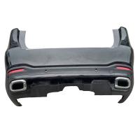 China The New High Quality GLS Series W167 Rear Bumper Dark Night Version Smoked Black Trim Sports Style for Mercedes-Benz for sale