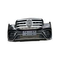 China The New High Quality GLS Series W167 Sports Front Bumper Assembly AMG Style Surrounds the Center Grid Grille for Mercedes-Benz for sale
