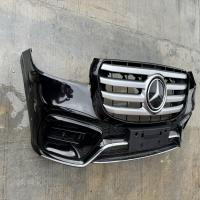China The New High Quality GLS Series W167 Sports Front Bumper Assembly AMG Style Surrounds the Center Grid Grille for Mercedes-Benz for sale