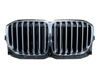 China New Hot-selling X7LCIG07 Automatic Medium Grid air Intake Grille Electric Black Chrome Camera Reflective Silver For BMW for sale