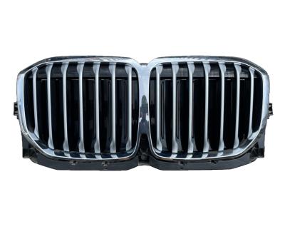 China New Hot-selling X7LCIG07 Automatic Medium Grid air Intake Grille Electric Black Chrome Camera Reflective Silver For BMW for sale