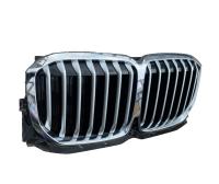 China New Hot-selling X7LCIG07 Automatic Medium Grid air Intake Grille Electric Black Chrome Camera Reflective Silver For BMW for sale