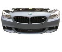 China Classic Bestselling 5 Series F10 F11 F18 LCI Front Part Head Tip Assembly Surrounded Medium Mesh Grille Front Face for BMW for sale