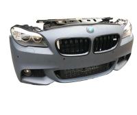 China Classic Bestselling 5 Series F10 F11 F18 LCI Front Part Head Tip Assembly Surrounded Medium Mesh Grille Front Face for BMW for sale
