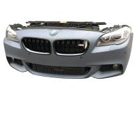 China Classic Bestselling 5 Series F10 F11 F18 LCI Front Part Head Tip Assembly Surrounded Medium Mesh Grille Front Face for BMW for sale