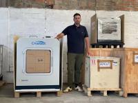China Industrial Grade Large Scale 3d Printer 600x600x600mm Fdm Carbon Fiber 3d Printing for sale
