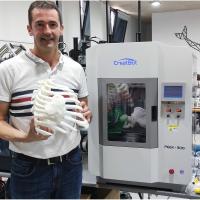 China ABS Carbon Fiber Industrial Fdm 3d Printer High Temp Fully Enclosed Chamber for sale